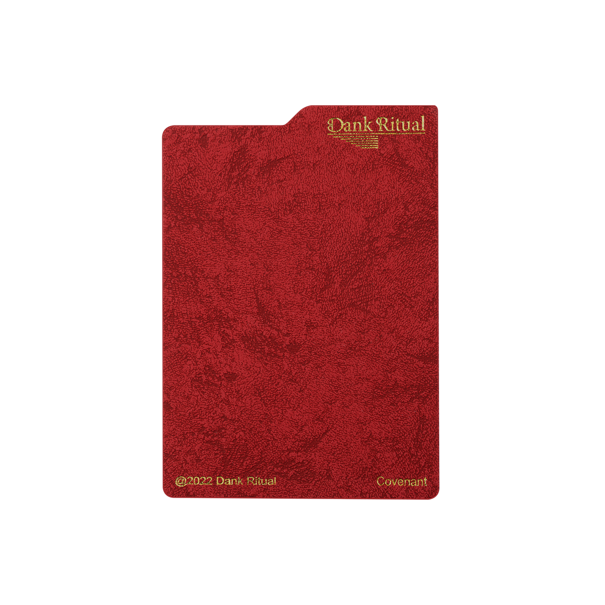 Covenant Collection: 2x Royal Red Leather Card Divider – Dank Ritual