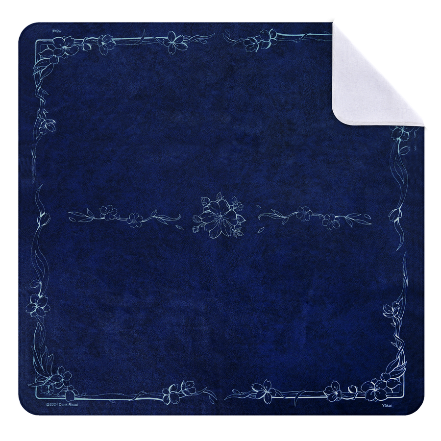 Yōkai Collection: 2024 Cloth 2-Player Playmat Abyss Blue – Dank Ritual