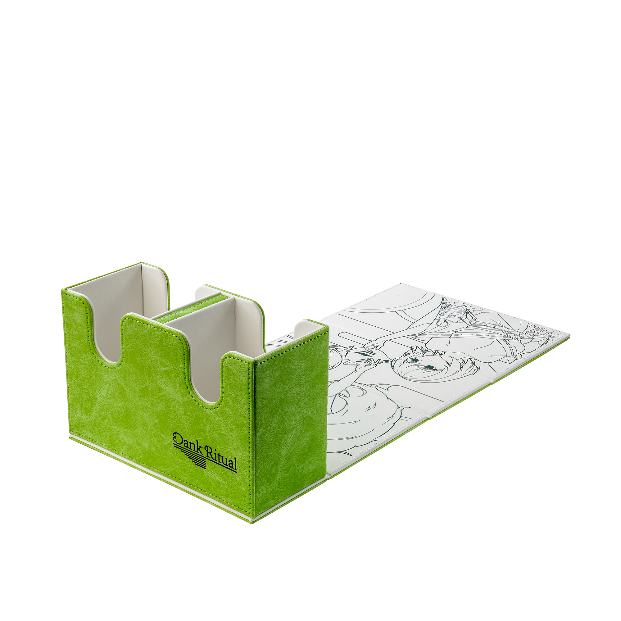 Yōkai Collection: Leather Bamboo Green/Black 200+ Deck Box 2023 – Dank ...