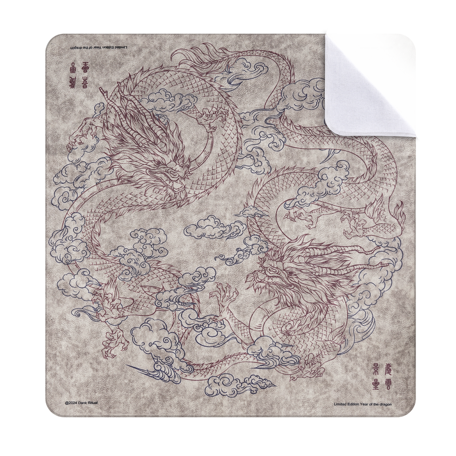 Lunar Collection: YOTD Limited Edition Art "Twin Dragons" Cloth 2-Play ...
