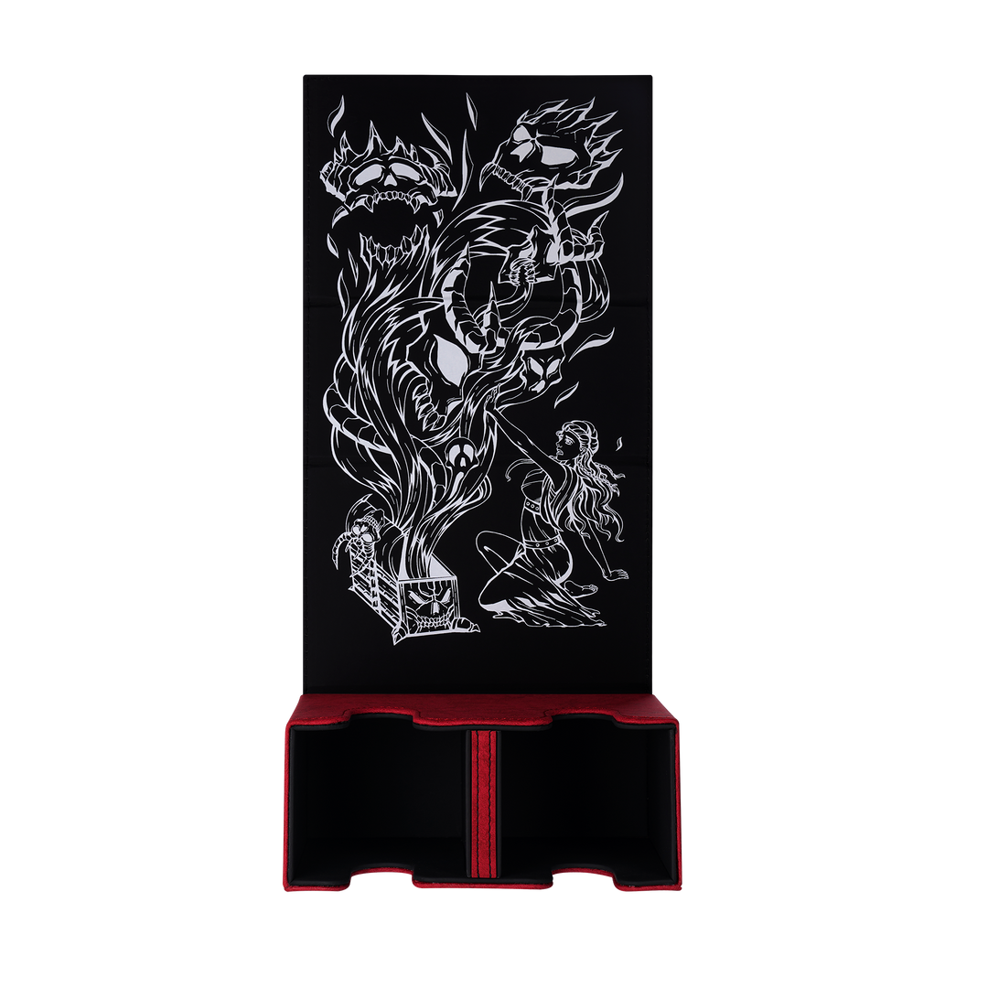 Covenant Collection: Leather Royal Red 200+ Deck Box 2022 – Dank Ritual