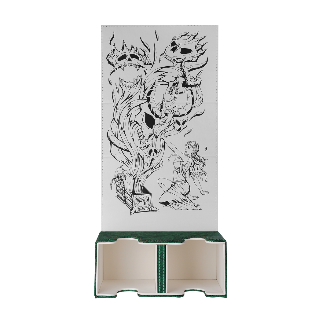 Covenant Collection: Leather Gilded Green 200+ Deck Box 2022 – Dank Ritual