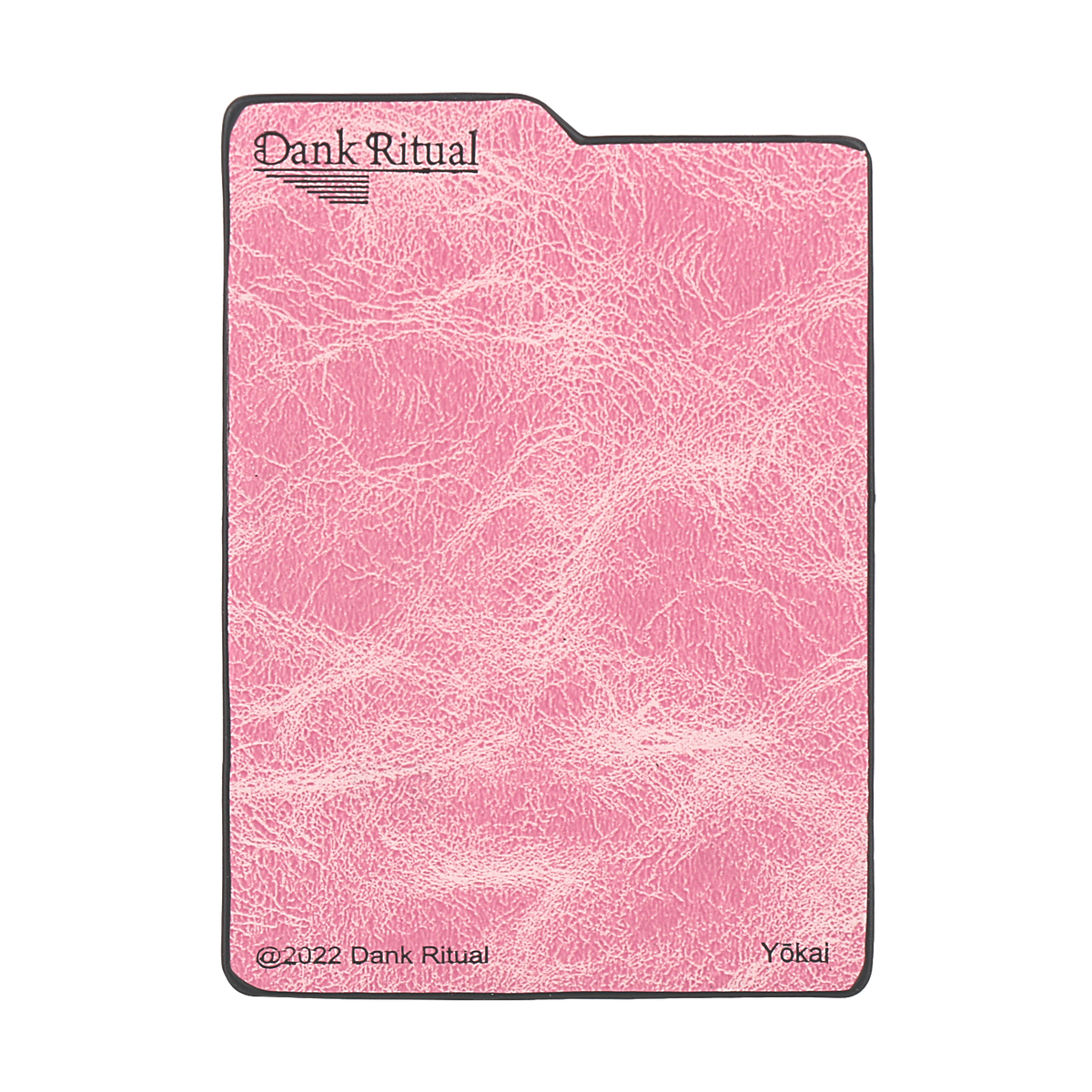 Yōkai Collection: 2x Pink Leather Card Divider – Dank Ritual