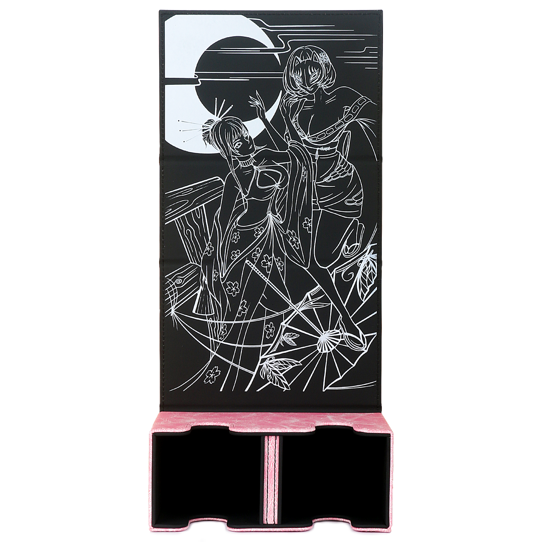 Yōkai Collection: Leather Pink/Black 200+ Deck Box 2022 – Dank Ritual